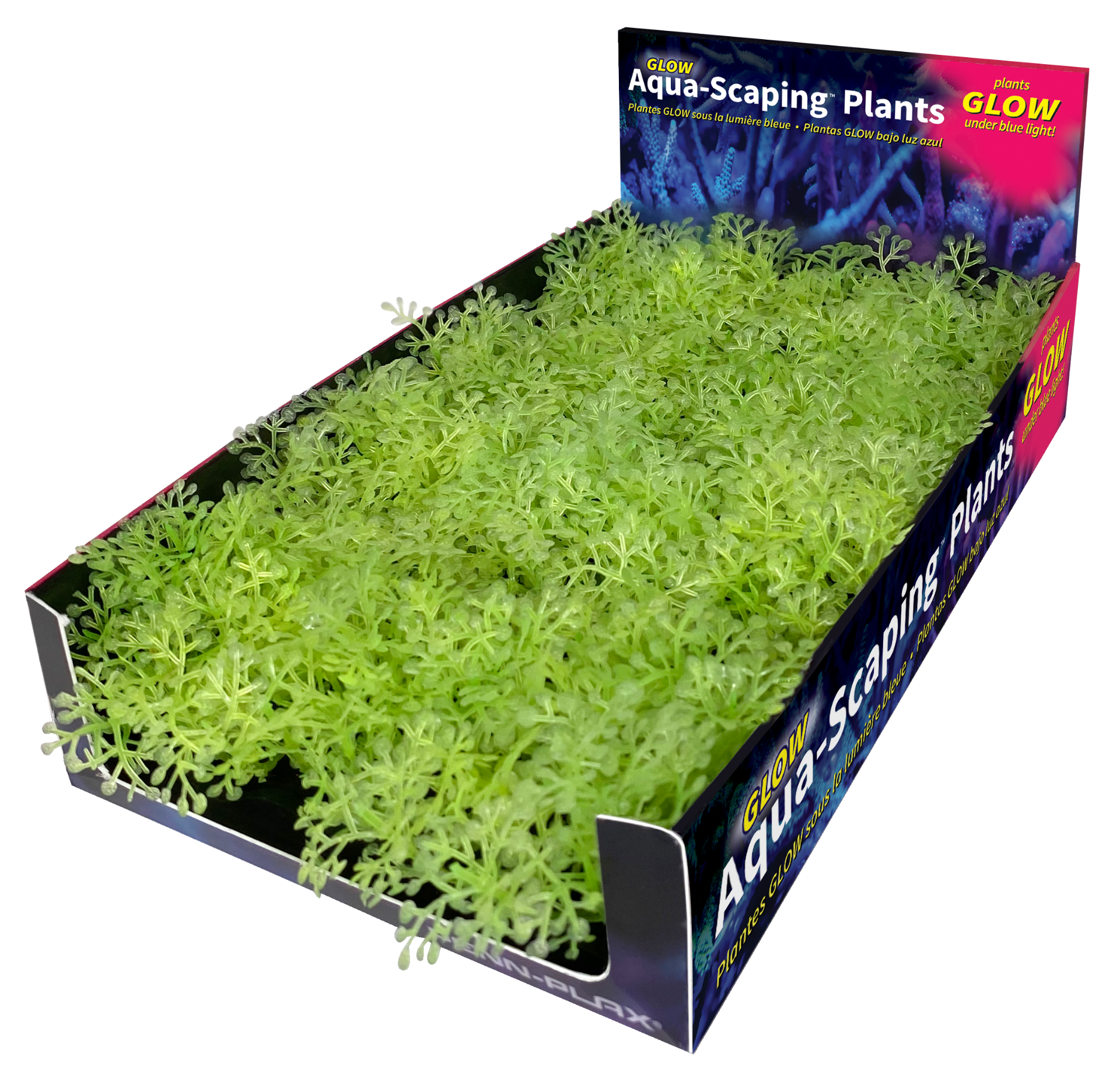 Penn-Plax eOrder | Tide & Treasure™ Glow Plants - 5-Piece PDQ - Green ...