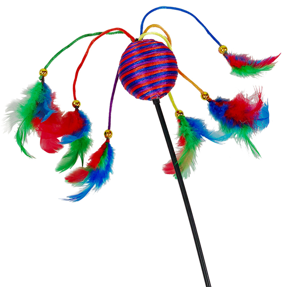 Penn-Plax eOrder | Cat Life™ Jester Wands - 16-Piece Display